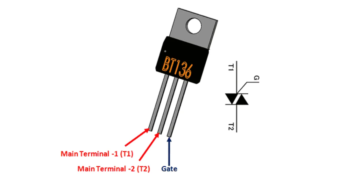 Triac BT136
