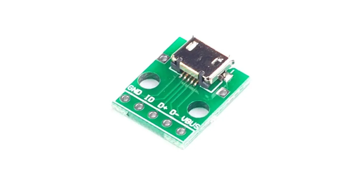 Cablaj, modul cu conector, mufa micro usb