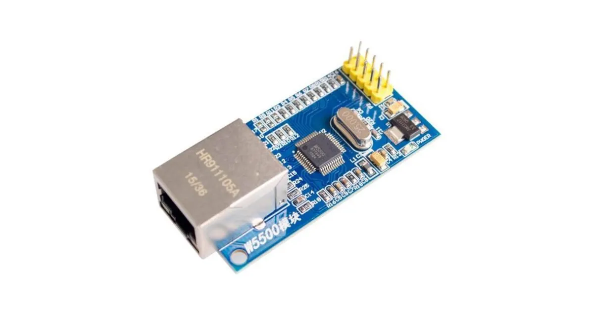 W5500 Modul retea TCP/IP