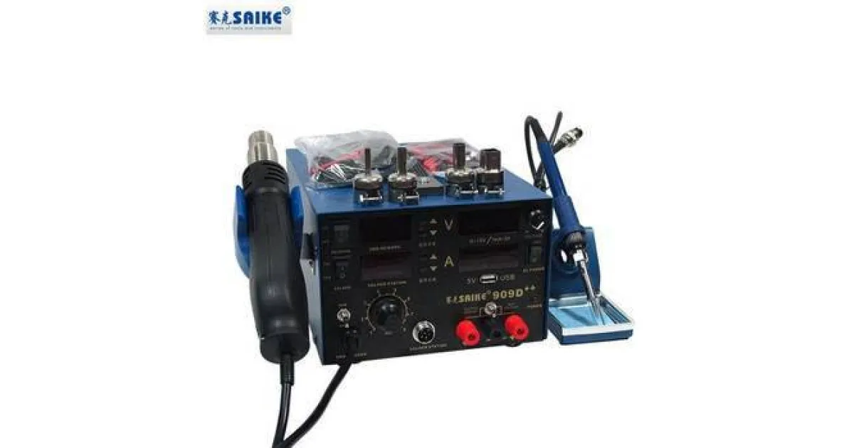 Statie de Lipit cu Aer Cald 3 in 1 si accesorii
